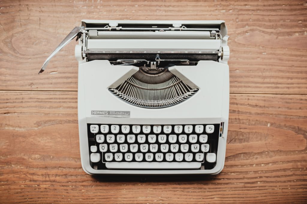 My Typewriter Saved the Day - Mr. Campbell Rocks